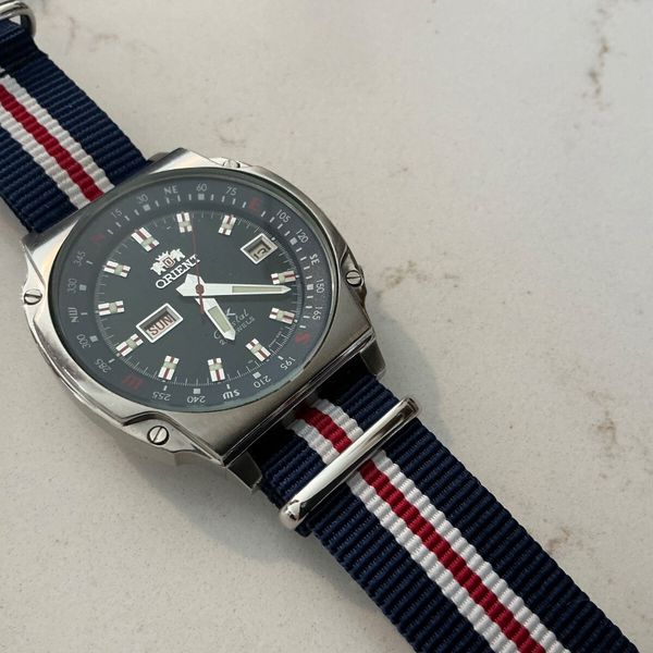 Orient SK Crystal 21 Jewels Automatic Stainless Men's Watch ...