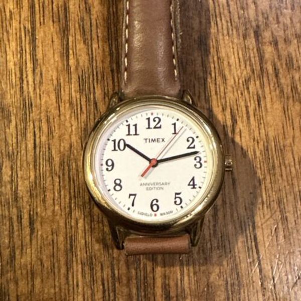 Timex Watch Womens 30mm Easy Reader 40th Anniversary Brown Band Need ...