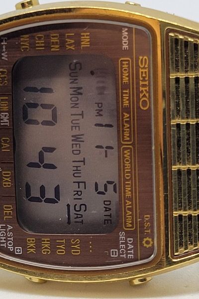 Seiko World Time LCD A239-5020 Price, Specs, Market Insights | WatchCharts