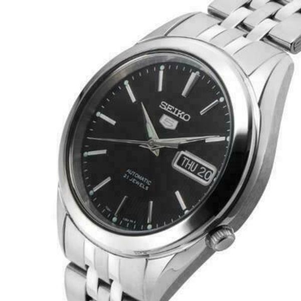 SEIKO SNKL23 Stainless Steel Black Dial Automatic Watch - Hodinkee ...