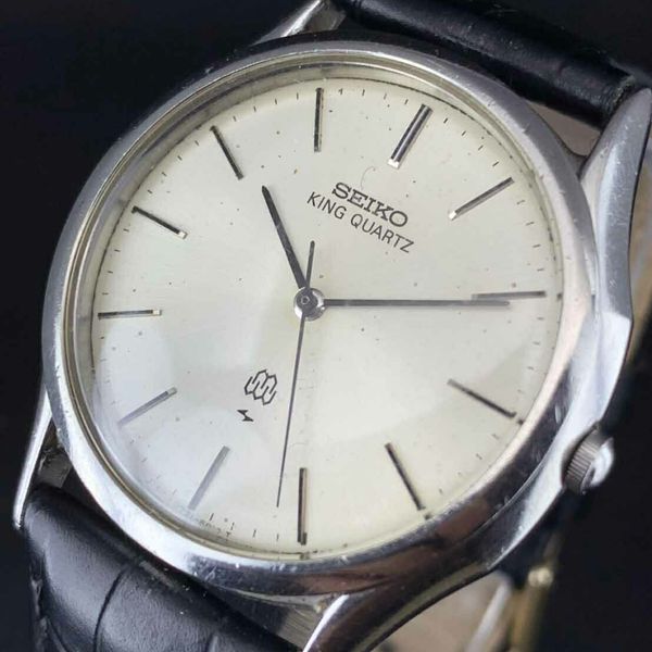 Vintage SEIKO KING QUARTZ 9721-8010 Twin Quartz Wrist Watch Japan ...