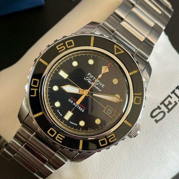 Seiko 5 Sports Fifty Five Fathoms Custom Men's Watch - SNZH57K1 ...