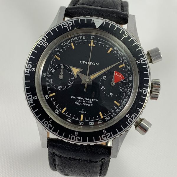 Fs: Croton chronomaster aviator sea diver | WatchCharts Marketplace