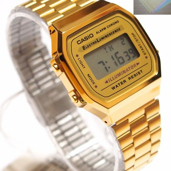 CASIO Digital Watch Retro 80s Vintage A168WG-9 A168WGA 100% Original ...