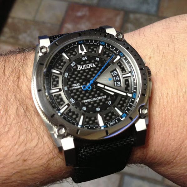 Bulova Precisionist TI on canvas | WatchCharts Marketplace