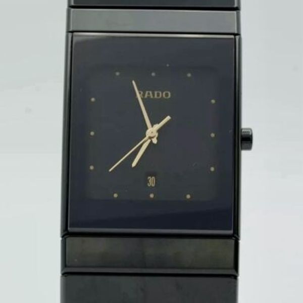 RADO DIASTAR Ceramics Men Watch Titanium Quartz Wrist Watch vintage ...