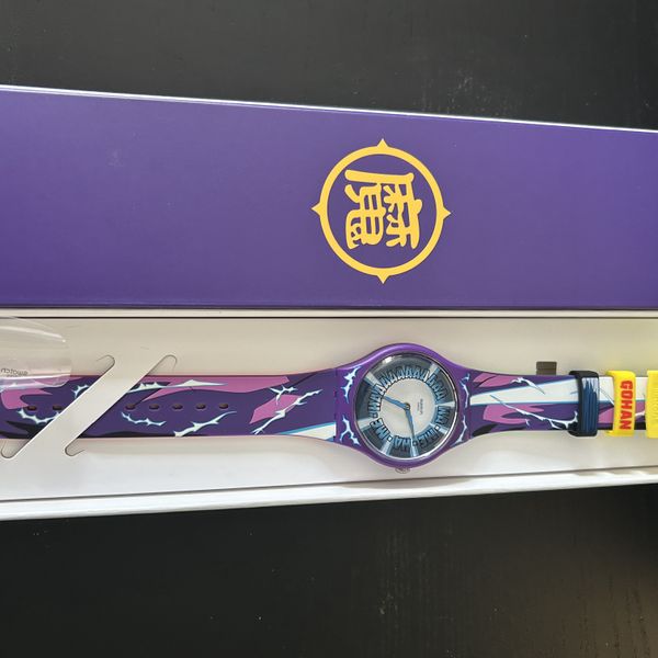 [WTS] Swatch X Gohan Dragon Ball Z Watch (SUOZ345) - NEW OLD STOCK ...