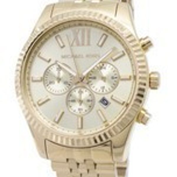 FS: Michael Kors Lexington Chronograph Champagne Dial MK8281 Men's ...