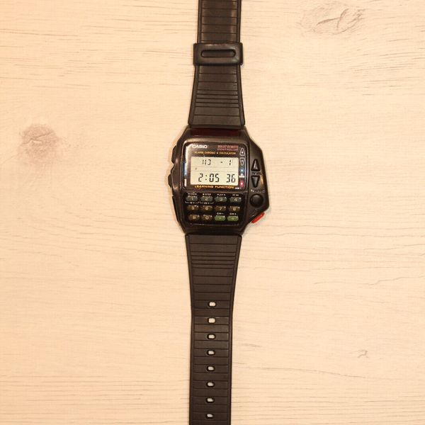 RELOJ VINTAGE ORIGINAL "CASIO CMD-40" MODULO 1176 TV REMOTE CONTROLLER ...