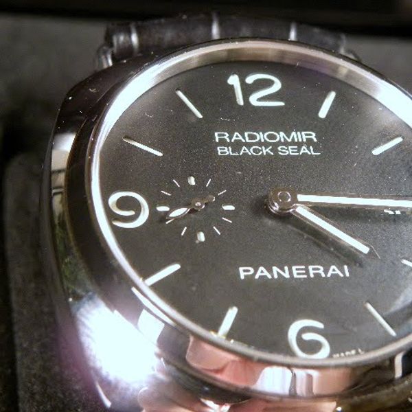 Panerai pam 388 "o" black seal radiomir w/ 3d in house movement - new ...
