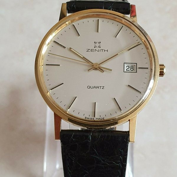 Zenith Classic Gold Quartz Watch | WatchCharts