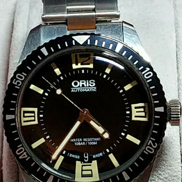 ORIS Divers 65 Men's Watch automatic-winding black dial Excellent ...