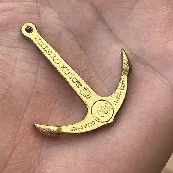 Rare anchor Rolex vintage for gold submariner | WatchCharts Marketplace