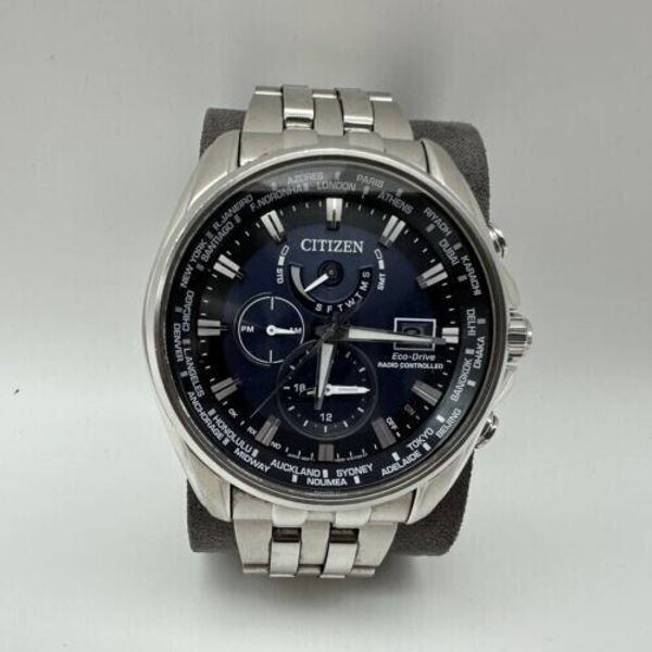 Citizen Attesa AT9060-54L Eco-D Radio controlled Chronograph Quartz Men ...