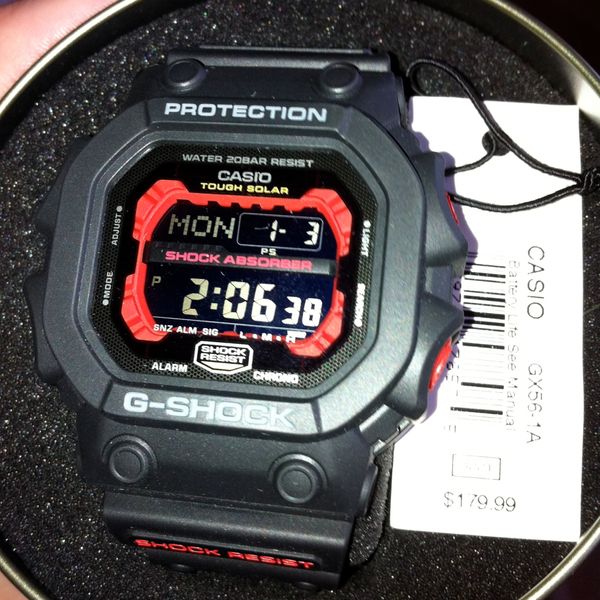 Like new in box Casio G-Shock GX-56-1ACR located in Toronto | WatchCharts