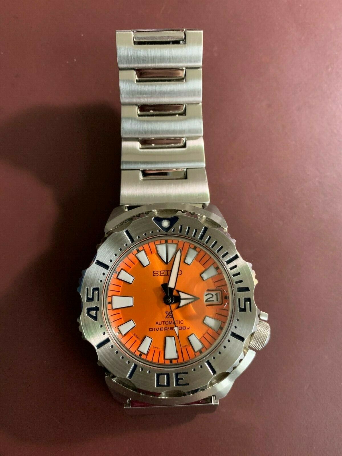 SEIKO NEMO MONSTER Diver SBDC075 Men's Wristwatch **Excellent Condition ...
