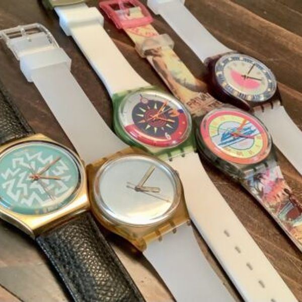 Swatch Lot x 5 - Vintage - 34mm | WatchCharts Marketplace