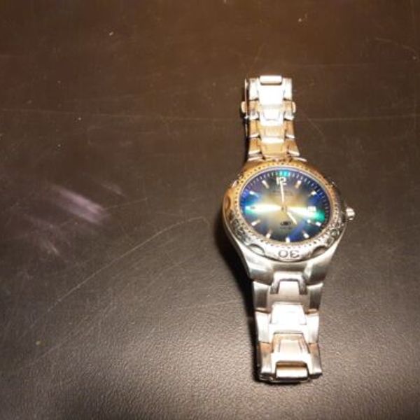 Women's Fossil Blue watch. Water resistant 330FT. AM-3520, 250207 ...