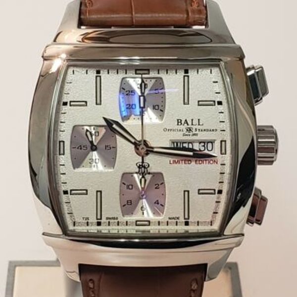 BALL Conductor Chronograph Limited Edition CM1068D Pre-Owned MSRP 3,399 ...