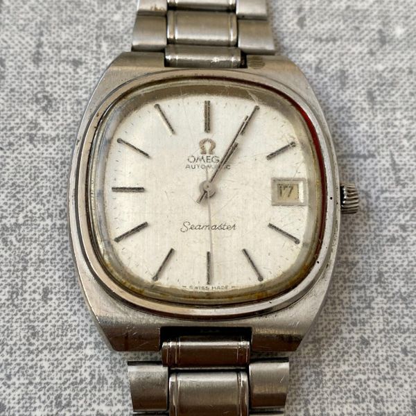 OMEGA Seamaster Automatic Cal 1012 Vintage Men's Watch 23 Jewels White ...