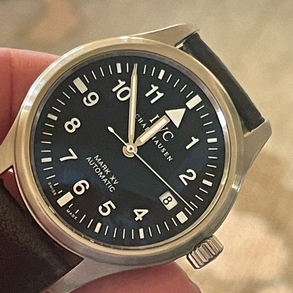 IWC Mk 15 classic pilot on strap | WatchCharts