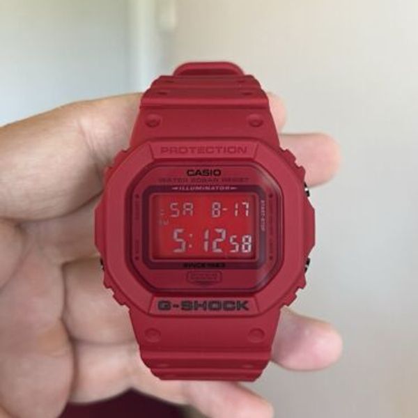 CASIO G-SHOCK DW-5635C-4JR G-SHOCK 35th Anniversary Red limited Color ...
