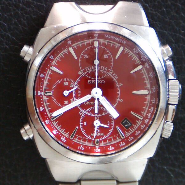Vintage Seiko 7T32-9000 Telemeter Chrono. Fully Serviced and New Glass ...