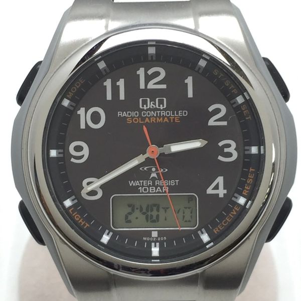 [Used] CITIZEN Solar watch / Digiana / Stainless steel / BLK / Black ...