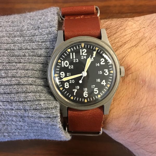 [WTS] Hamilton Khaki GI Watch 1980 GG-W-113 | WatchCharts