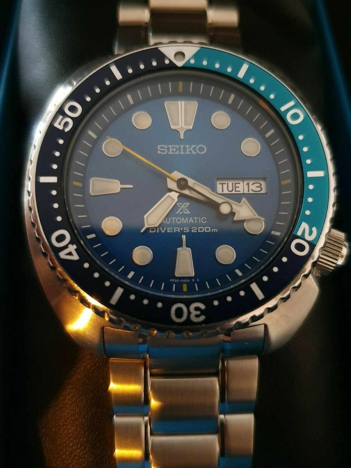 Seiko Turtle Blue Lagoon Limited Edition 2017 brand-new, Seiko Prospex ...