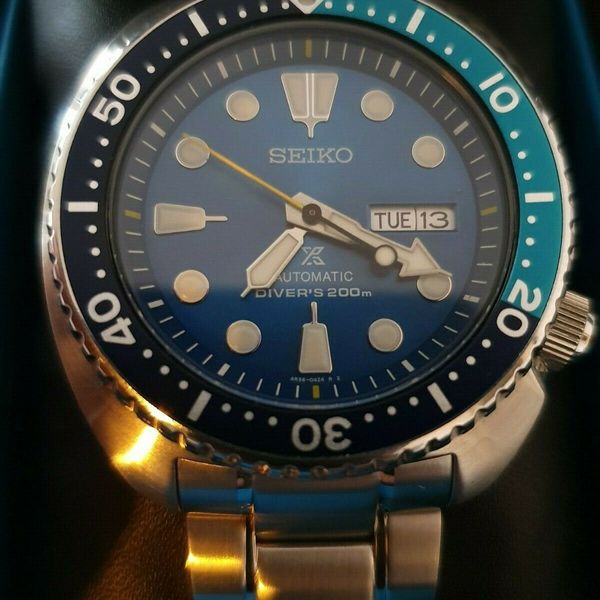 Seiko Turtle Blue Lagoon Limited Edition 2017 brand-new, Seiko Prospex ...