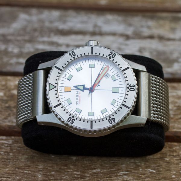 FS: Zixen Nitrox II Silver w/ mesh - $650 | WatchCharts Marketplace