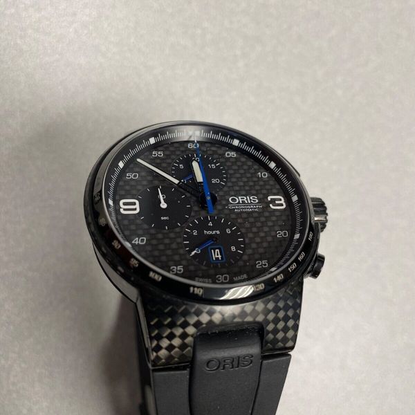 Oris watch - carbon fiber Williams F1 automatic chronograph - great ...