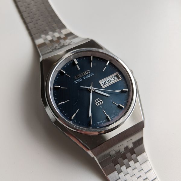 [WTS] Seiko King Quartz 9923-7000 Twin Quartz Blue Dial | WatchCharts