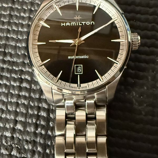 Hamilton Jazzmaster Automatic black dial men’s watch (H32475130 ...