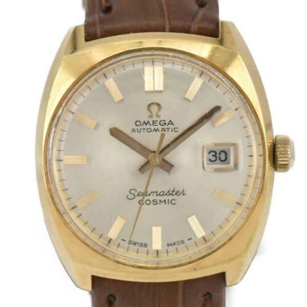 Auth OMEGA Seamaster COSMIC 566010-Tool-102 Automatic Women's Watch F# ...