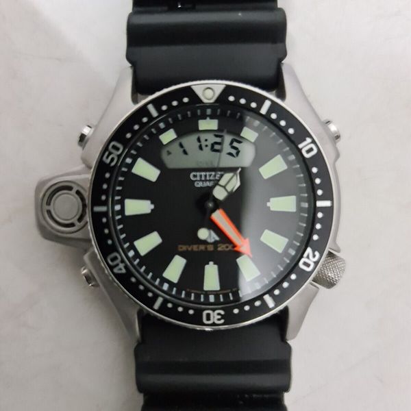 Citizen Promaster Men's 51mm Stainless Steel Analogue Digital Watch ...