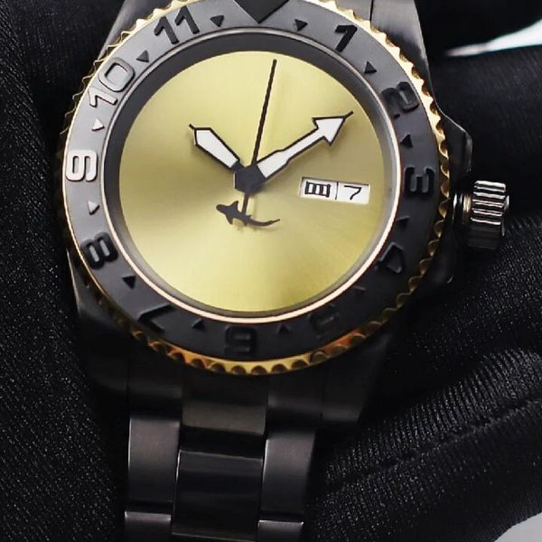 nh35 movement, Reloj Seiko PVD Divers 40mm Automatico 10atmos ...