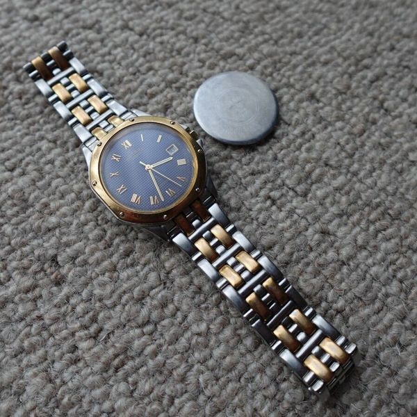 Rotary MONZA quartz mens vintage watch REF-10263 - SPARES REPAIRS ...
