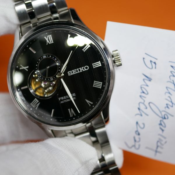 [WTS] Seiko Presage Open Heart Zen Garden Inspired Textured Dial ...
