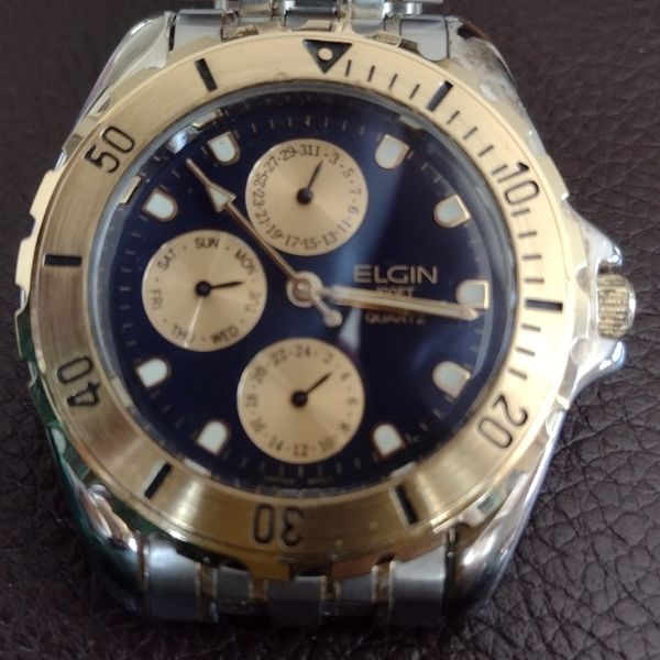 Elgin Men's Quartz Watch /Stunning And Running | WatchCharts Marketplace