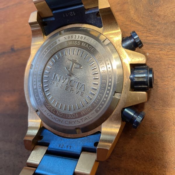 Invicta Reserve Collection 53mm Menâ s Watch Silver - Model 13024 ...