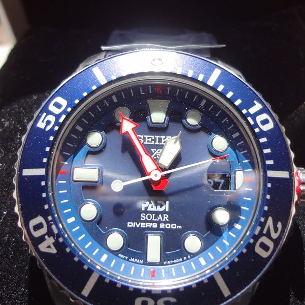 Home > Seiko > SEIKO SPECIAL EDITON PROSPEX PADI SOLAR DIVE WATCH WITH ...