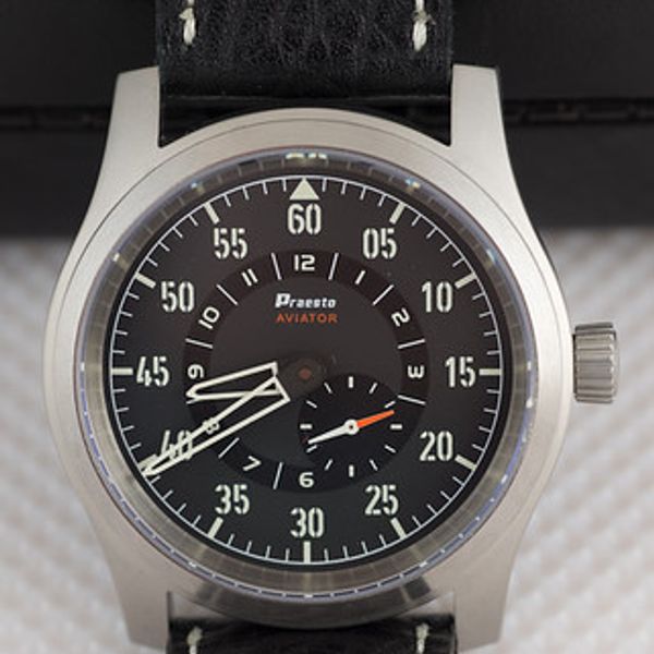 SOLD: Praesto Modern Fliegeruhr Aviator | WatchCharts