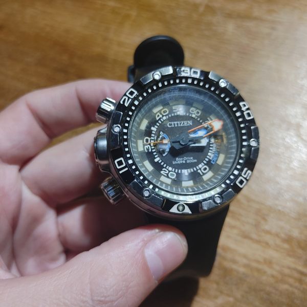 Lot Of 2 Broken Citizen Promaster Dive Watches (J250 Eco & 5861 ...