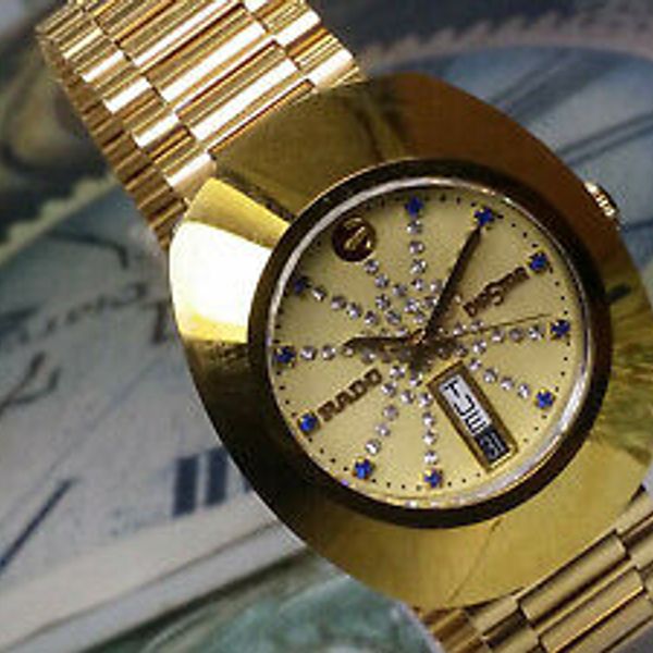 Authentic Rado Diastar Automatic Eta 2879 Movement Day Date Dial Wrist ...