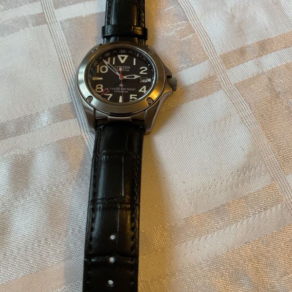 Citizen Promaster GMT Eco Drive Titanium Duratect Watch B876 ...