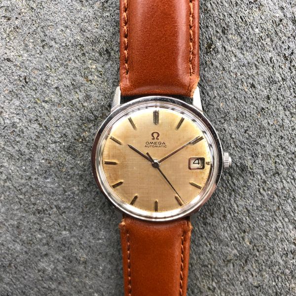 [WTS] Vintage Omega Automatic Linen Dial Stainless Steel 166.002 ...