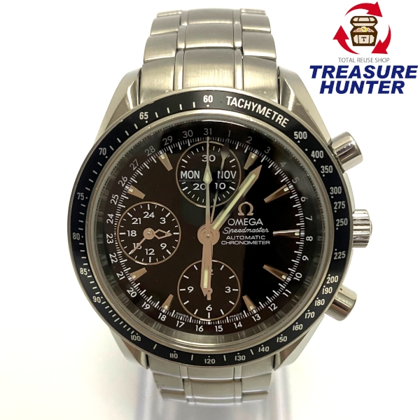[Used] OMEGA Omega Speedmaster Triple Calendar 3220.50 Day-Date Black ...