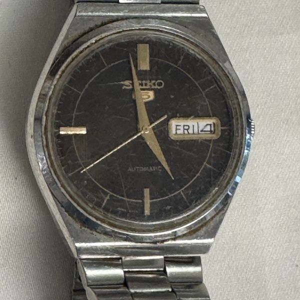 Vintage Seiko 5 Automatic Watch Ref: 6309-8930 A2- Works | WatchCharts Marketplace